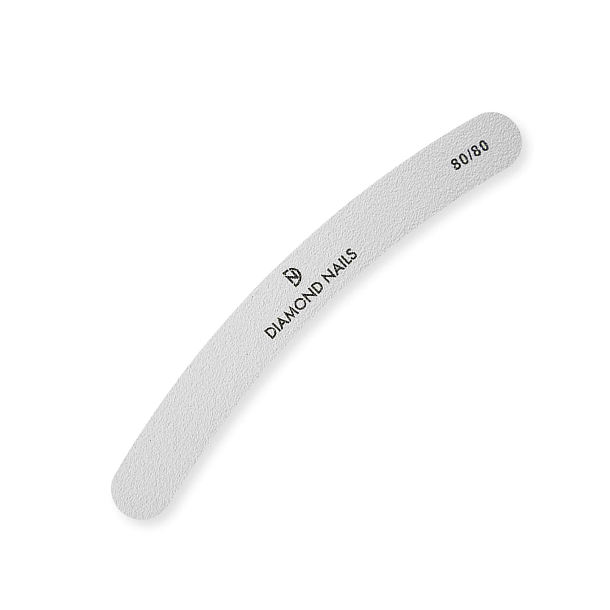 Lima banana blanca 80/80 de Diamond Nails – uso profesional