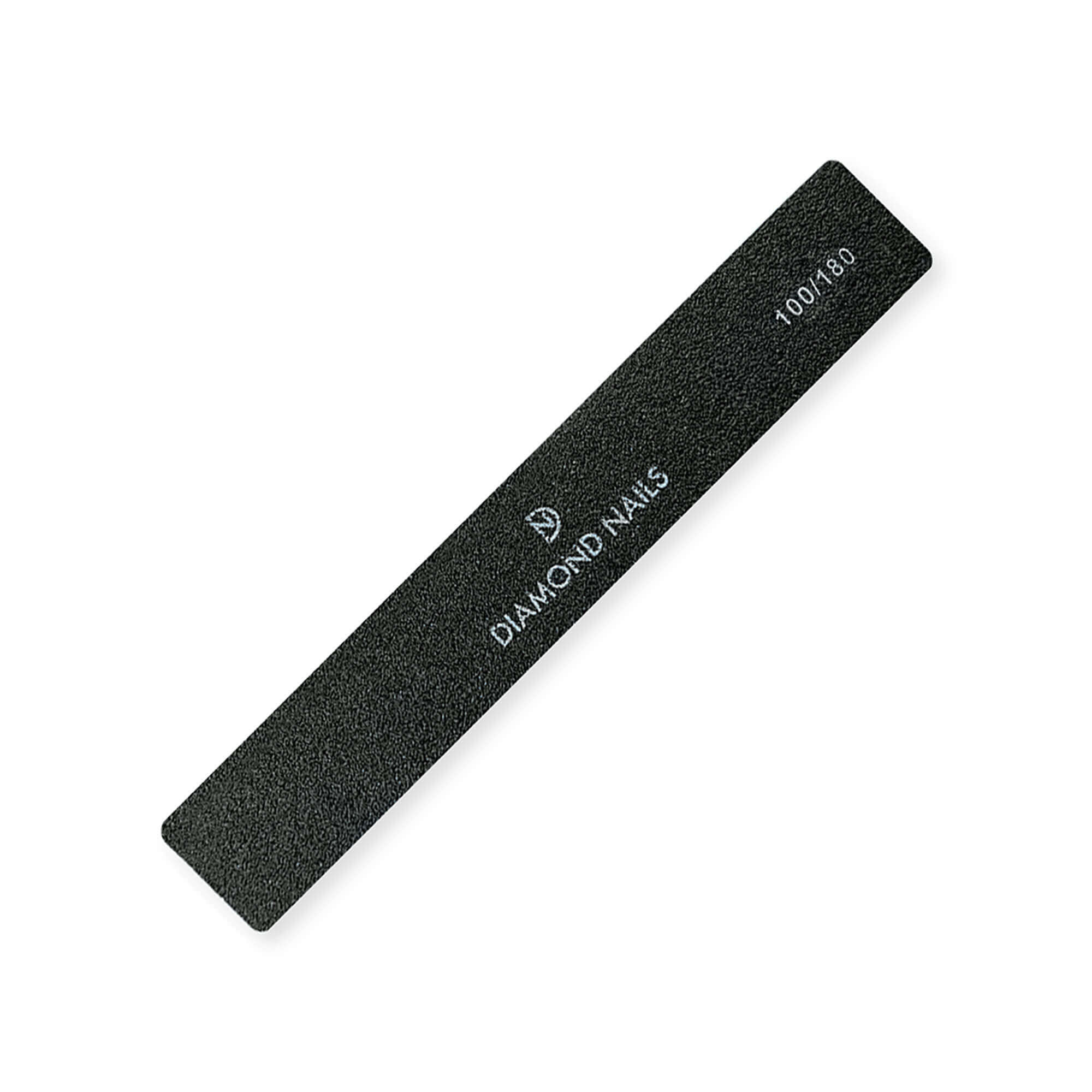 Lima rectangular negro 100/180 – Diamond Nails – versatilida