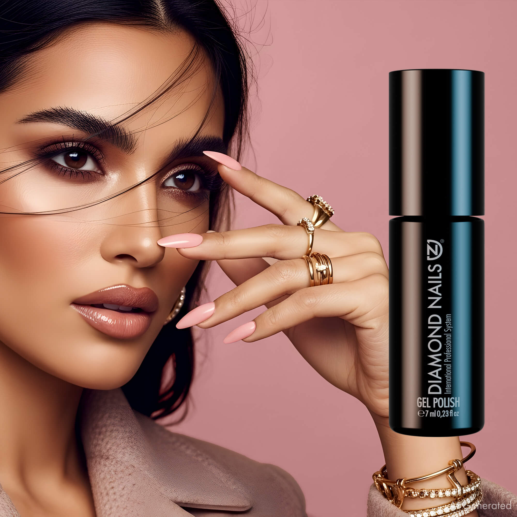 Gel Esmalte Rosa Pastel Delicado HEMA Free – Diamond Nails